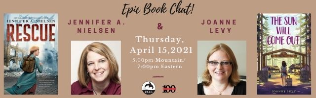 Epic Book Chat – with Jennifer A. Nielsen | Joanne Levy